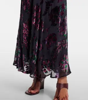 Etro Floral Maxi Skirt