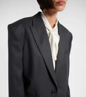 Stella McCartney Iconic Wool Flannel Blazer