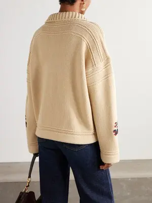 Etro Wool And Cashmere-blend Polo Sweater