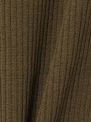 Stella McCartney Strapless Ribbed Wool Top