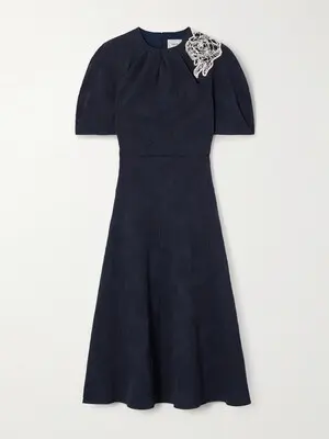 Erdem Puff Sleeve Day Dresses