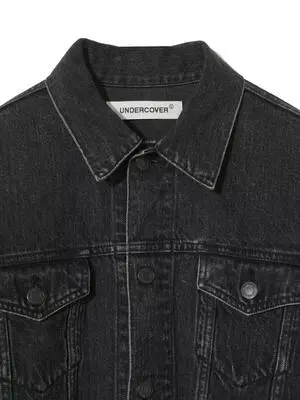 UNDERCOVERISM Denim-paneled Cotton Jacket