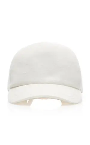 Gabriela Hearst Zed Baseball Cap - Ivory