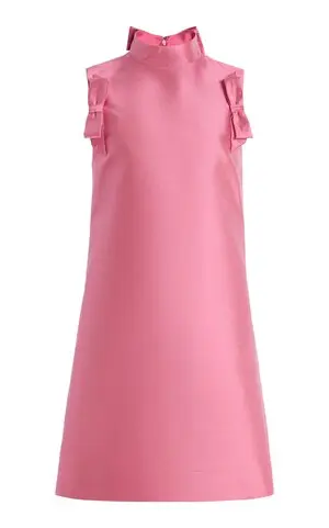 Valentino Garavani Bow-detailed Mini Dress - Pink
