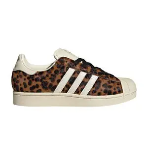 Adidas Superstar Leopard Print Sneakers - Brown