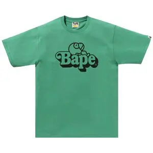 A BATHING APE Milo On Tee - Green