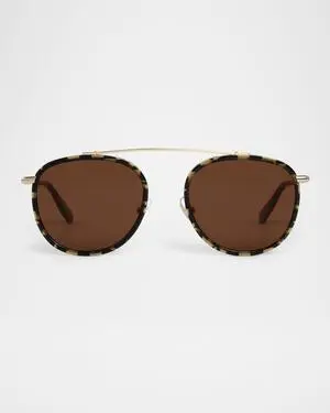 KREWE Chartres Aviator Sunglasses