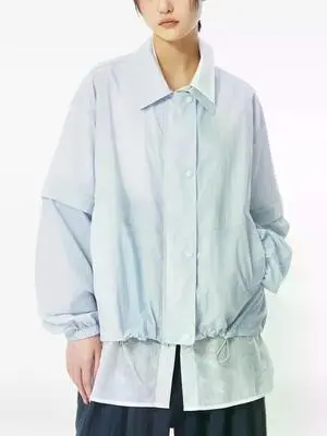 STUDIO TOMBOY Drawstring-hem Layered-sleeve Jacket