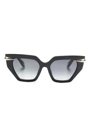 Roberto Cavalli Cat Eye-frame Sunglasses - Black