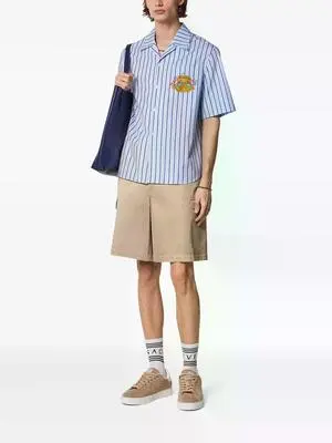 Versace Gabardine Cargo Shorts