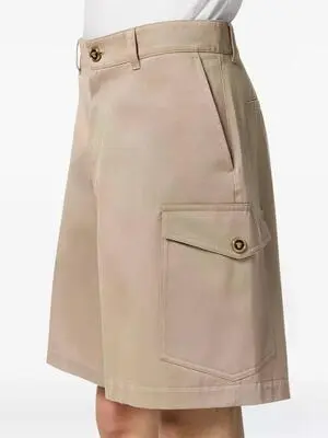 Versace Gabardine Cargo Shorts