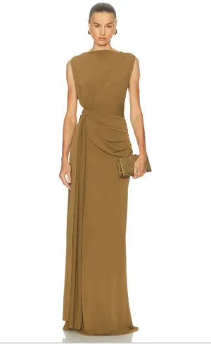 Alex Perry Sleeveless Twist Gown