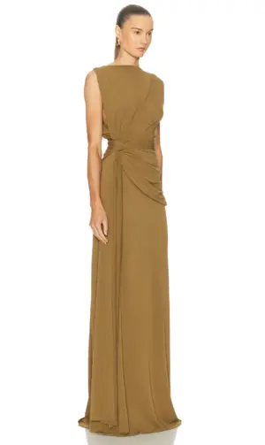 Alex Perry Sleeveless Twist Gown