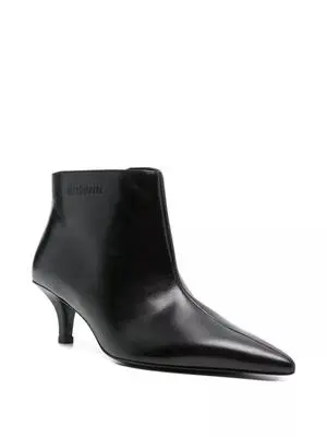Patrizia Pepe 55mm Pointed-toe Leather Ankle Boots