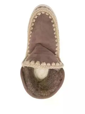 Mou Suede Ankle Boots - Grey