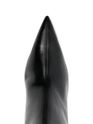 Patrizia Pepe 70mm Pointed-toe Calf Leather Boots