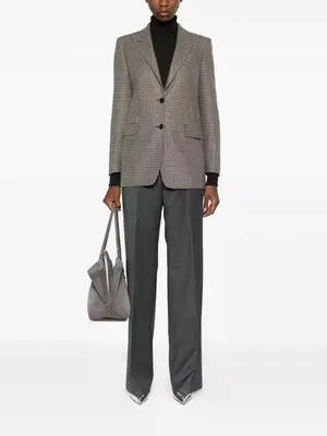 Tagliatore Houndstooth-check Single-breasted Blazer