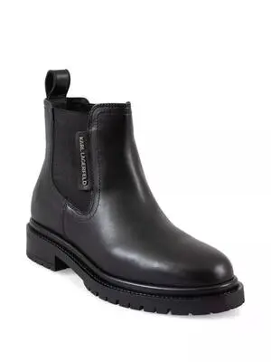 Karl Lagerfeld Elastic-panel Chelsea Boots