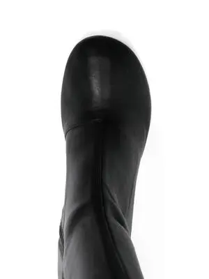 Patrizia Pepe 75mm Nappa Leather Thigh-high Boots