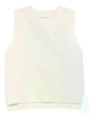 Marc O'polo Ribbed Knit Vest - Neutrals