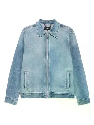 7 For All Mankind Zip-fastening Denim Jacket