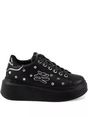 Karl Lagerfeld Platform Studded Sneakers