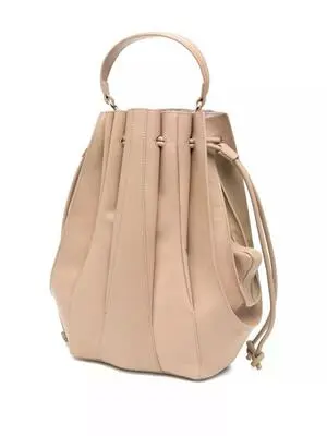 SAIID KOBEISY Leather Bucket Bag