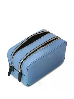 Smythson Panama Double Zip Wash Bag