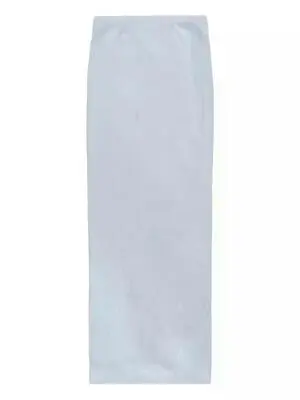 Eterne Emma Ribbed Maxi Skirt - Blue