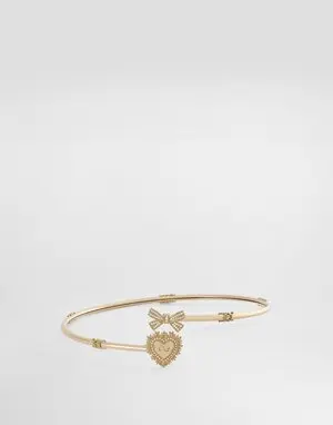 Dolce & Gabbana Devotion Diamond Choker - Gold