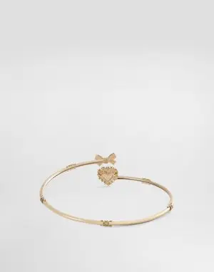 Dolce & Gabbana Devotion Diamond Choker - Gold