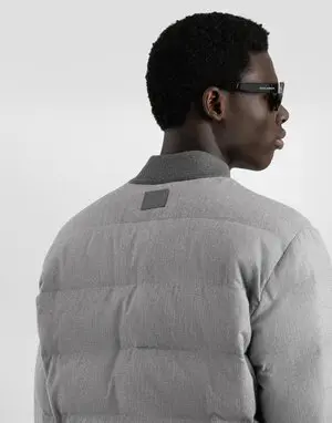 Dolce & Gabbana Reversible Padded Jacket - Grey