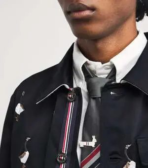 Thom Browne Sterling Rabbit Tie Bar