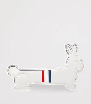Thom Browne Sterling Rabbit Tie Bar