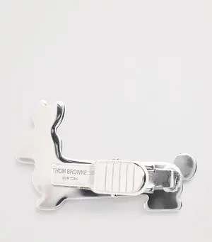 Thom Browne Sterling Rabbit Tie Bar