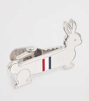 Thom Browne Sterling Rabbit Tie Bar
