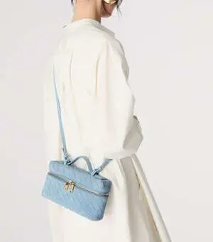Bottega Veneta Bang Bang Vanity Case - Grey