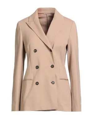 Brunello Cucinelli Double-breasted Blazer - Beige