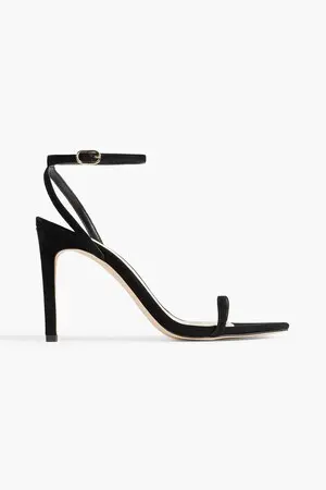 STUART WEITZMAN Dancer 95 Suede Sandals