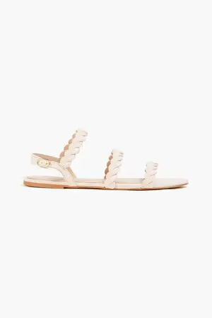 STUART WEITZMAN Twistie Suede Sandals