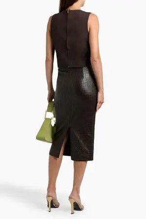 Veronica Beard Yareli Crepe Top