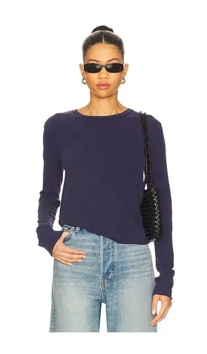 Free People X We The Free Nova Long Sleeve Tee - Peacoat