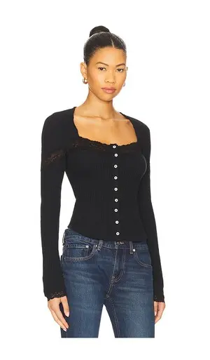Free People Lets Party Cardi
