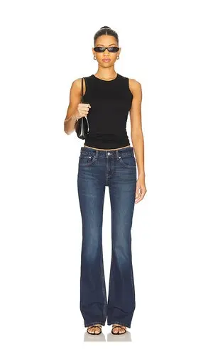 Eterne Sleeveless Crewneck Soft Jersey Top