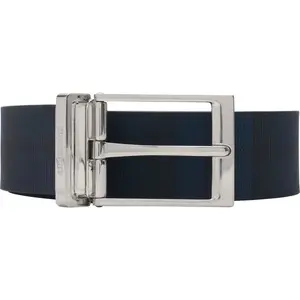 BURBERRY Louis Reversible Check Belt