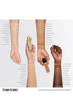 TOM FORD Architecture Radiance Hydrating Foundation Broad Spectrum Spf 50 - 3.5n Nude Ivory