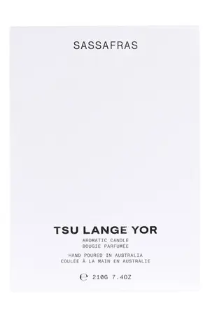 TSU LANGE YOR Sassafras Scented Candle
