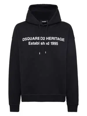 Dsquared2 DSQUARED2 Relaxed Fit Hoodie - Black