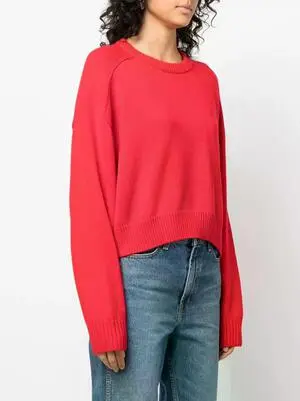 Loulou De Saison Bruzzi Wool-cashmere Jumper - Red