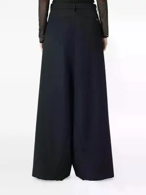 Blumarine Wide-leg Panelled Trousers